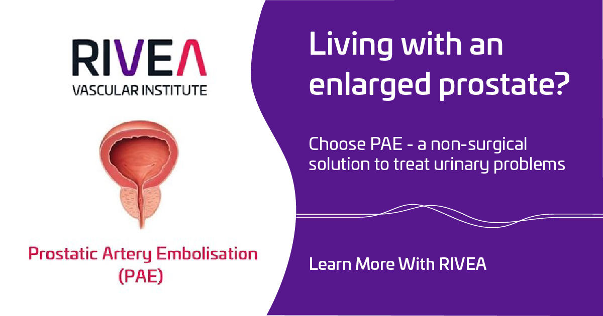 PAE for Enlarged Prostate – Dr. Arjun Reddy | RIVEA Hyderabad